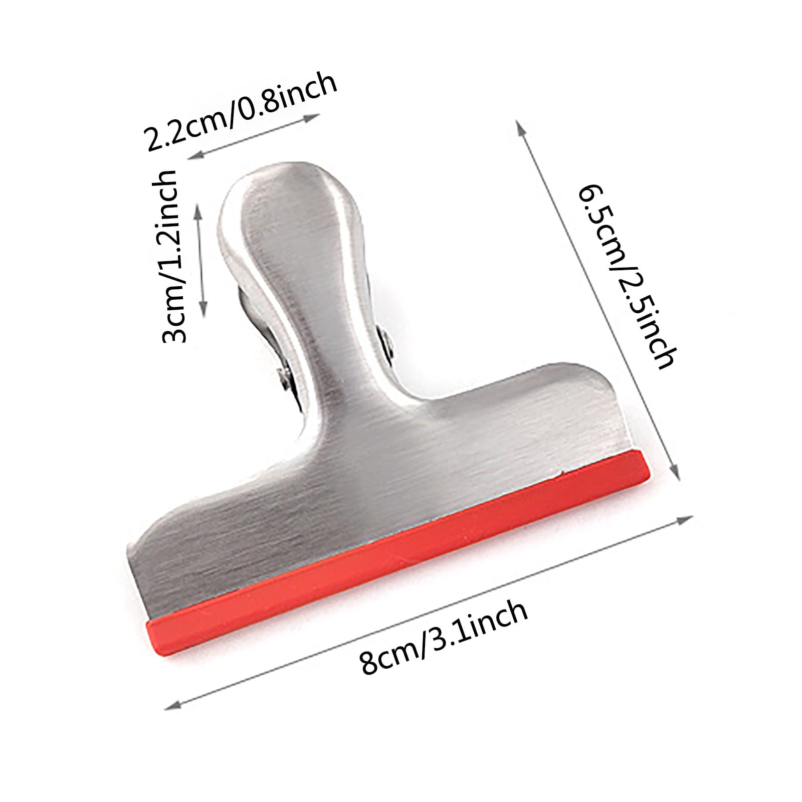 Paper Clips Clearance! Pack Chip Bag Clips Covered with Silicone - No ...