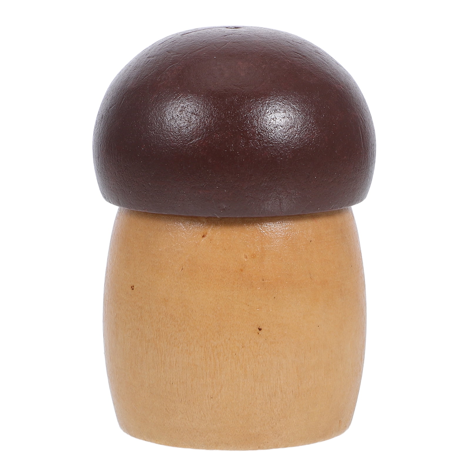 Paper Clips Holders,Creative Wooden Mushroom Shaped Magnetic Paper Clip ...