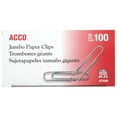 Paper Clips, Jumbo, Silver, 1,000/pack | Bundle of 5 Packs - Walmart.com
