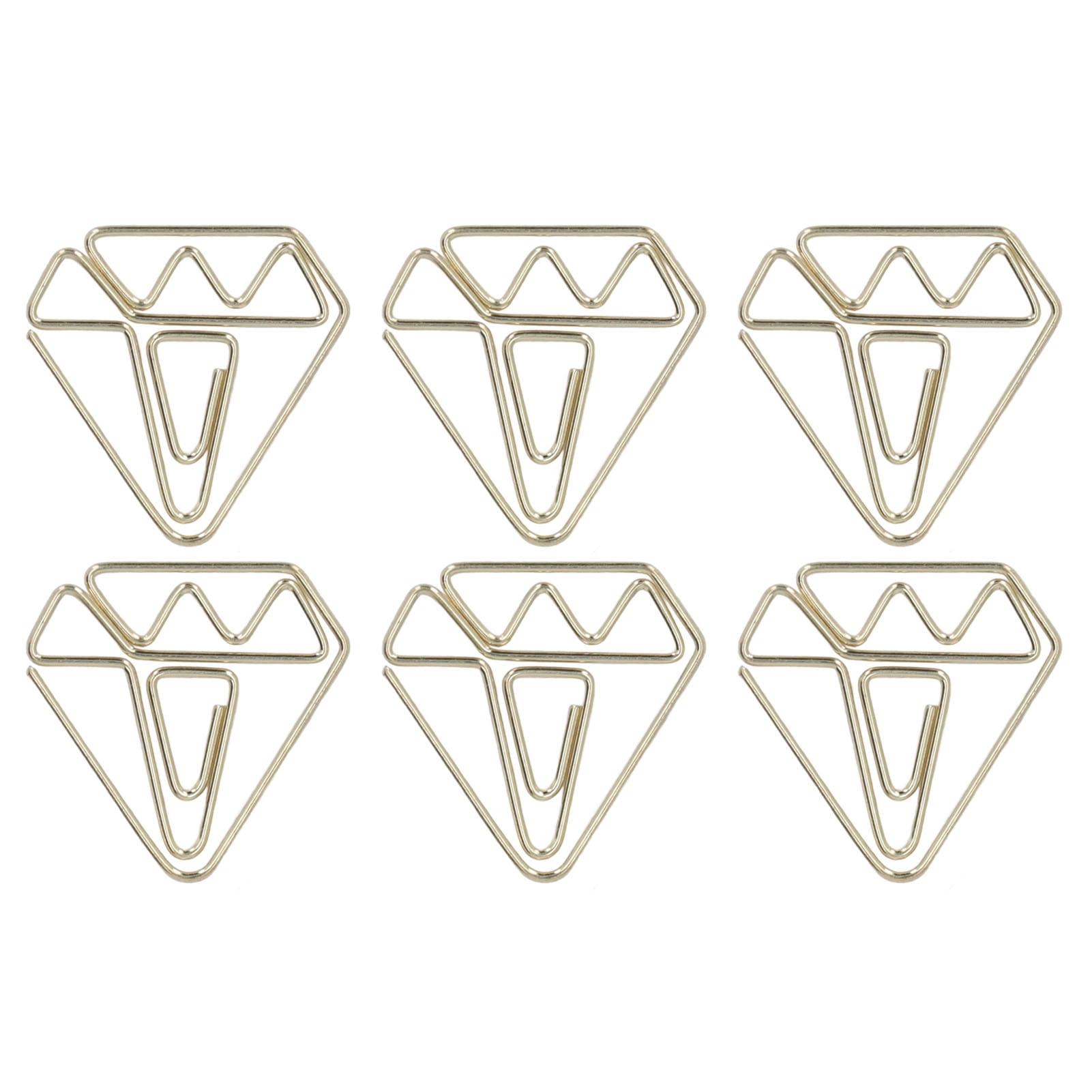 Paper Clips Non Skid,Small Paper Clips,100pcs Metallic Paper Clips ...