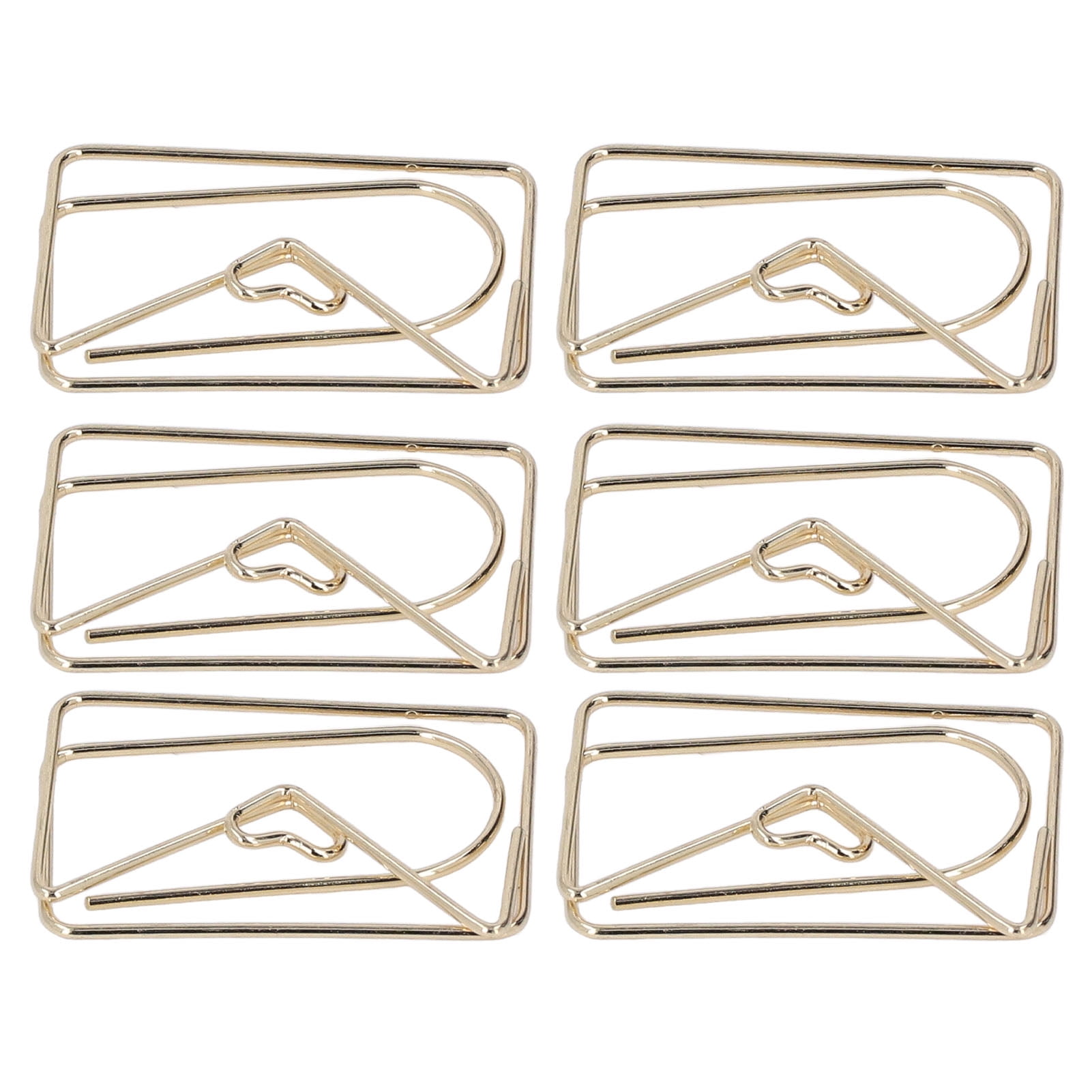 Paper Clips Non Skid,Small Paper Clips,100pcs Metallic Paper Clips ...