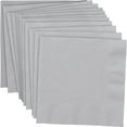 Paper Cocktail Napkins, 5 in, Silver, 20ct - Walmart.com
