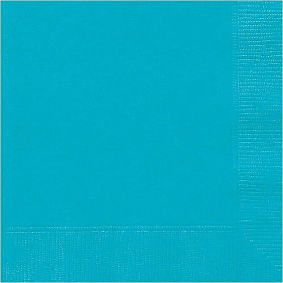 Paper Cocktail Napkins, 5 in, Teal, 20ct - Walmart.com