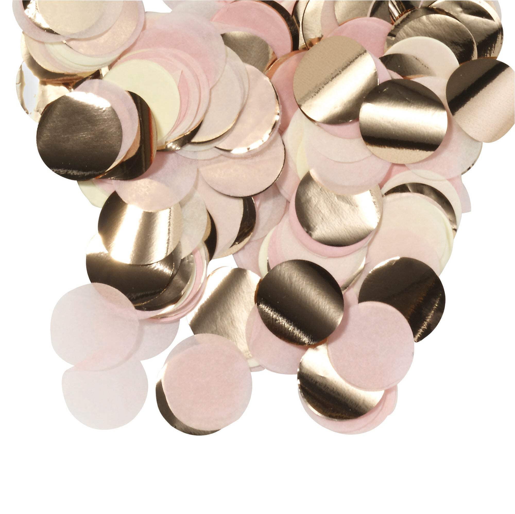 Paper Confetti Rose Gold Met Mix Blowouts Party One Size Male Adult ...