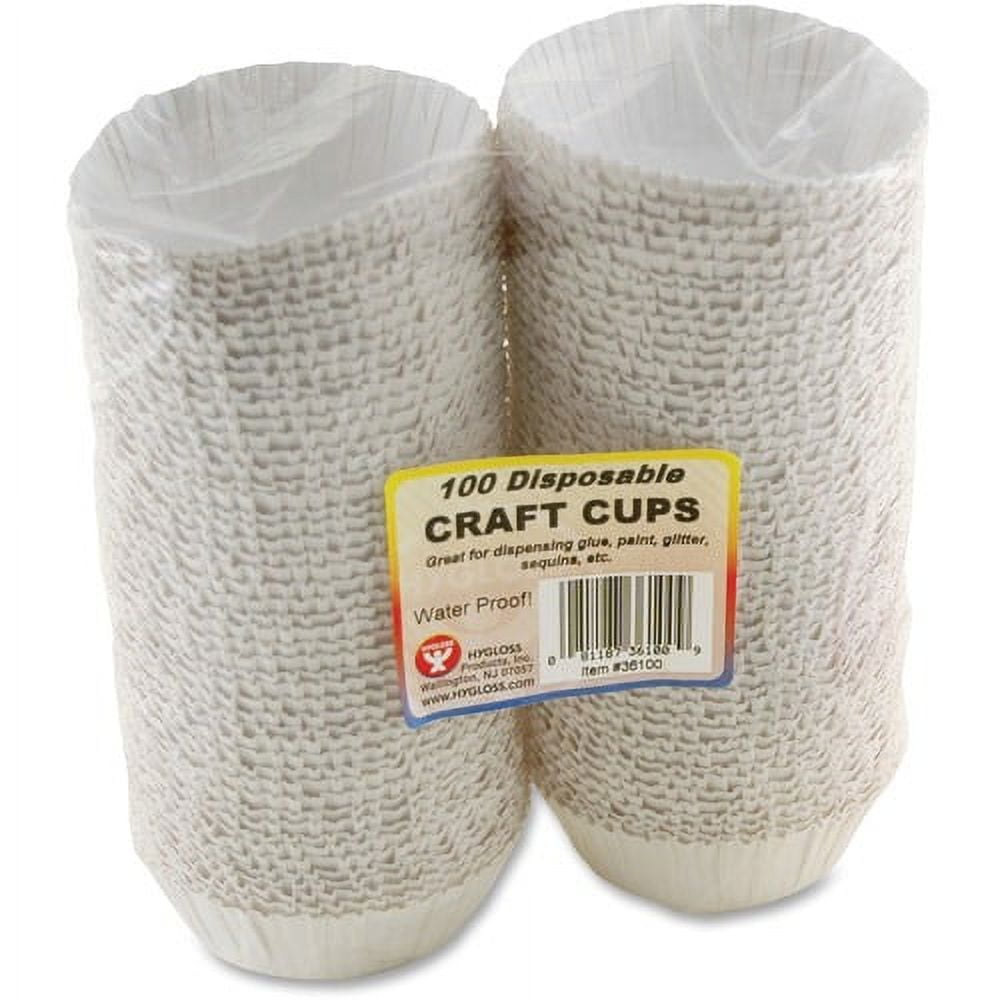 Paper Craft Cup, Pack of 100 - Walmart.com