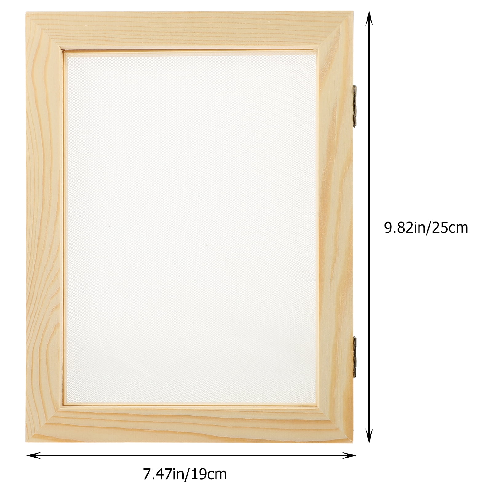 Paper Craft Frame Wooden Paper Making Screen Frame for DIY Crafts ...