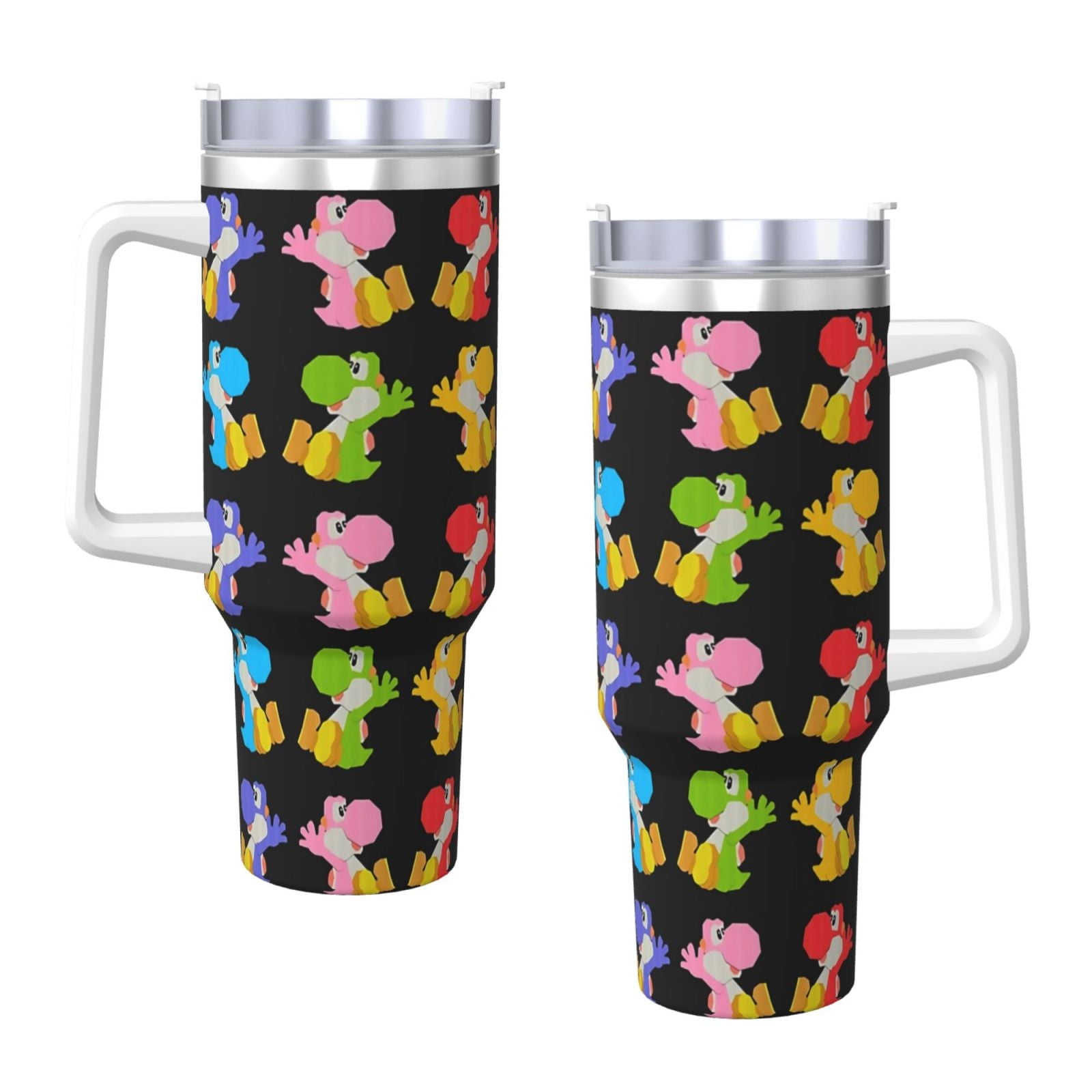 Paper Craft Yoshis Yoshi&39s Crafted World Stickers 40 Oz Tumbler With ...