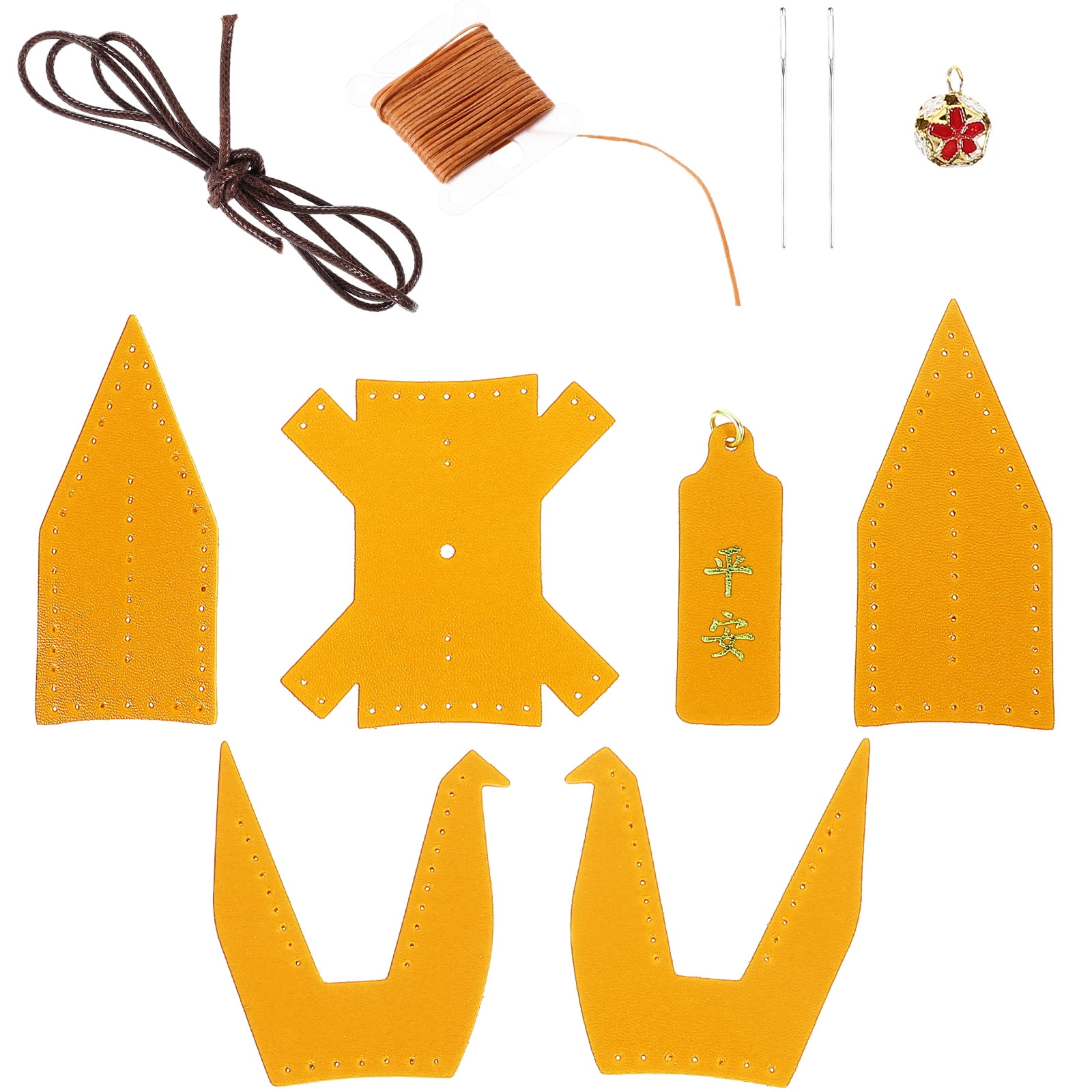Paper Crane Pendant Decor Origami Kit Crafting Supplies Car Interior ...