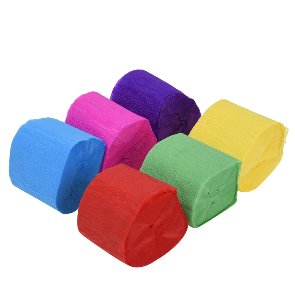 Paper Crepe Streamers Streamer Party Decorations Roll Birthday Colores ...