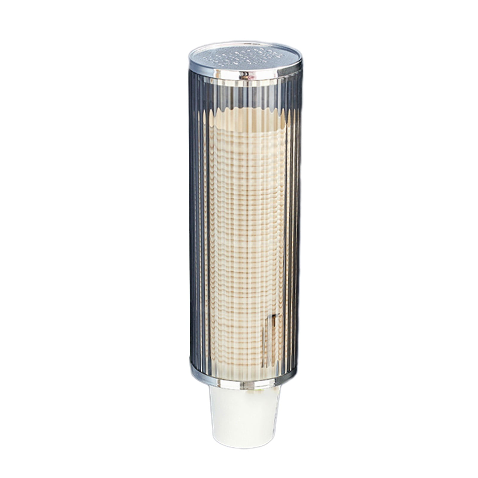 Paper Cup Dispenser Plastic Cup Holder Wall Mounted Automatically Drop ...