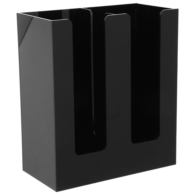 Paper Cup Holder Storage Box Organizer Espresso Cups Desktop Bar ...