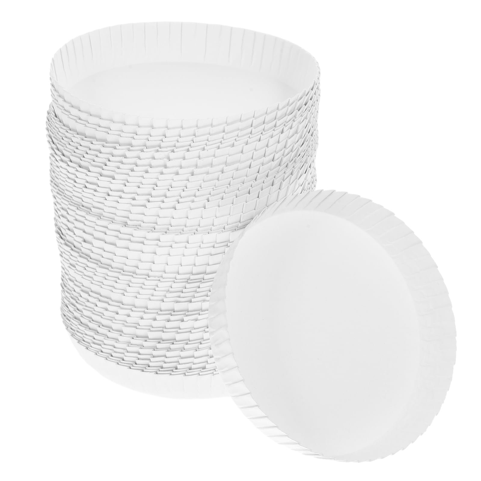 Raindrops 100Pcs Disposable Cup Covers Paper Cup Lids Hot Cup Lids ...