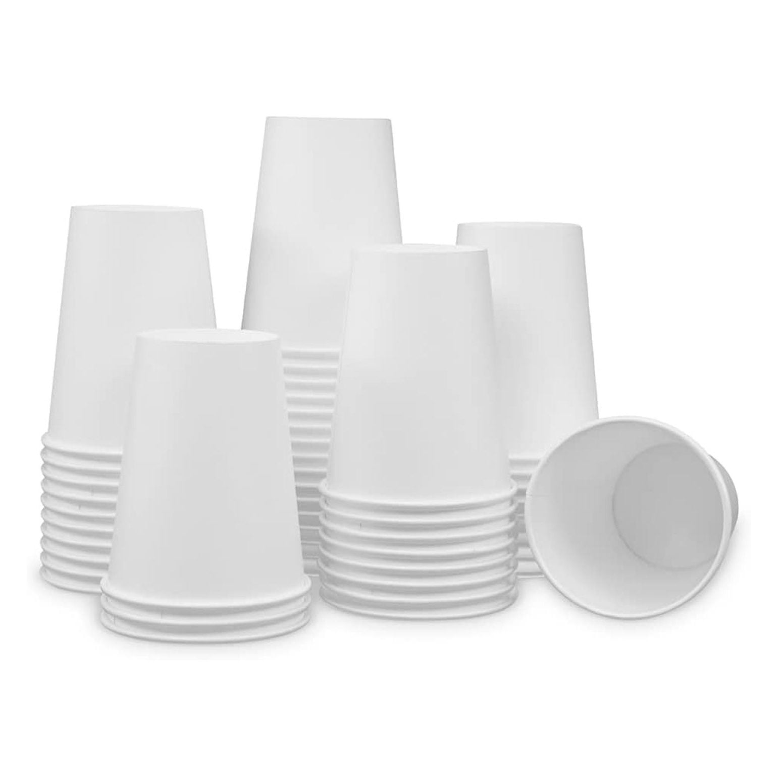 Paper Cups 12 oz 1000 Pack for Coffee & Tea Made in USA | Bulk 1000 ...
