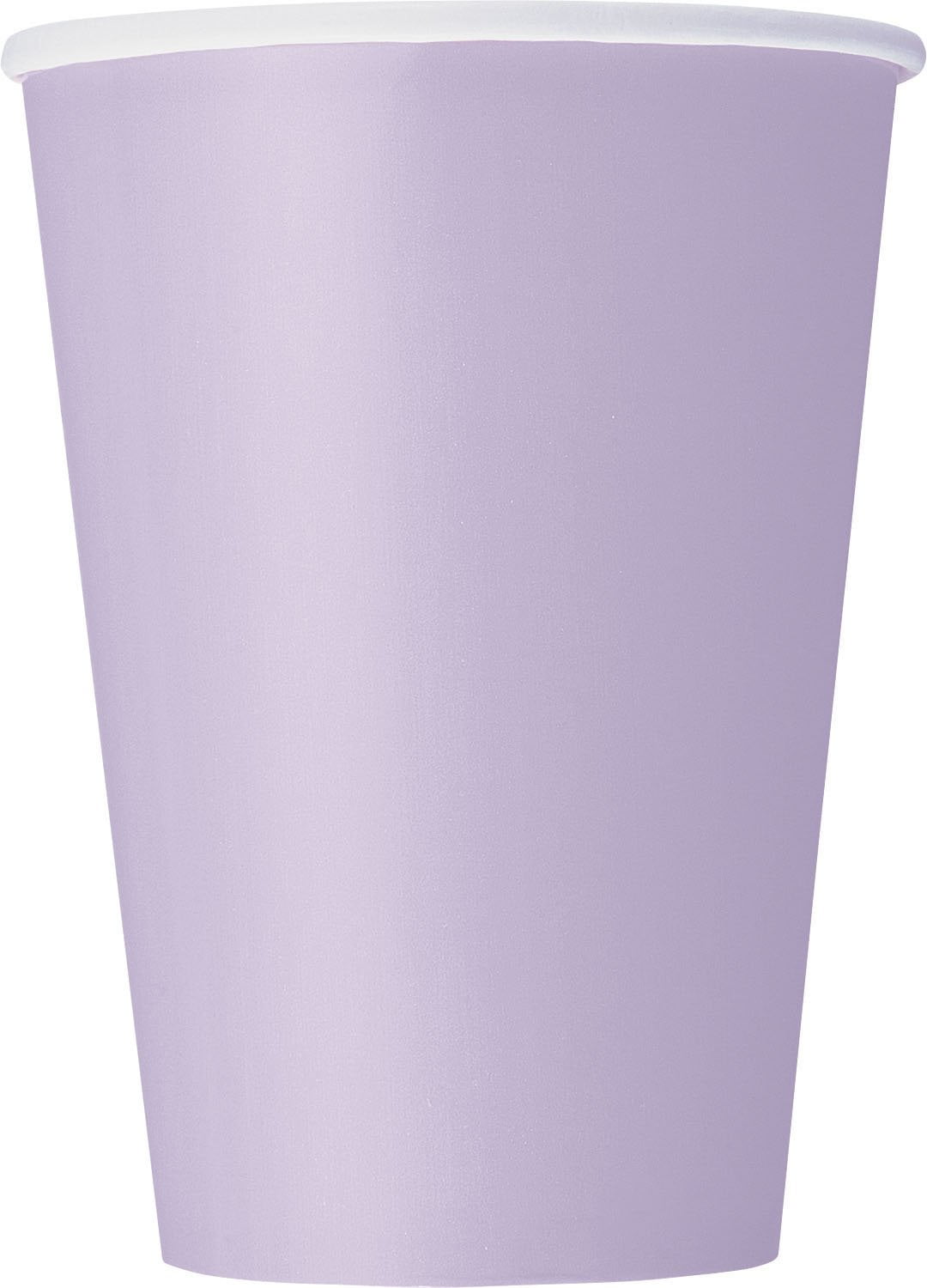 Unique Industries, Disposable Lavender Paper Cups, 12 oz, 10ct, Party ...