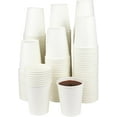 Paper Cups 8 Oz, 120 Pack Paper Coffee Cups 8 Oz, Disposable Cups for ...