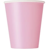 Paper Cups, 9 oz, Light Pink, 14ct - Walmart.com