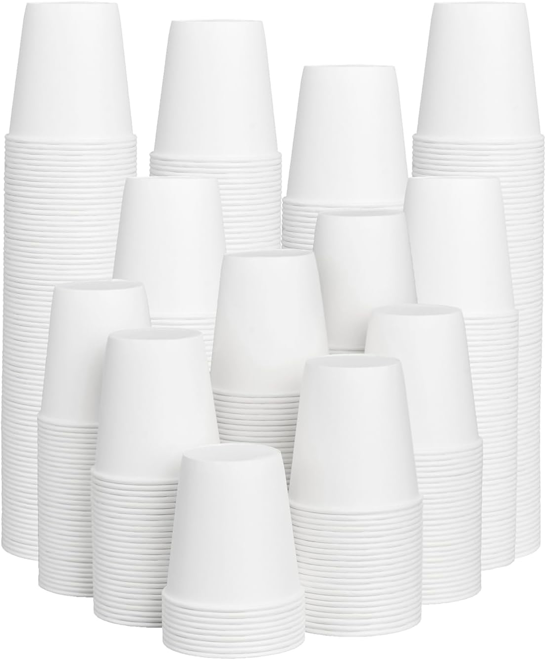 Paper Cups, Small Coffee Cups, Disposable Mini Bathroom Mouthwash Cups ...