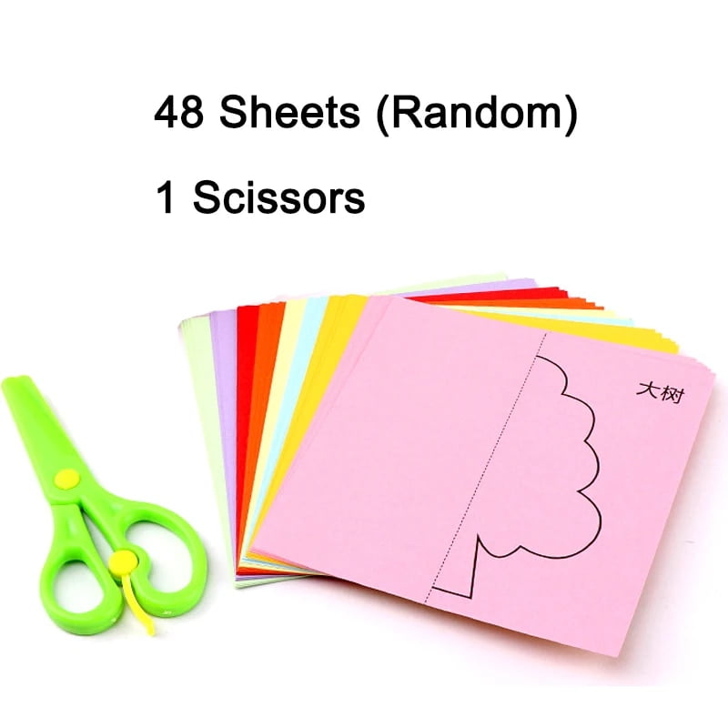 Paper-Cut Set Paper Cutting Scissor Skills Activity Cutting Book Kids ...