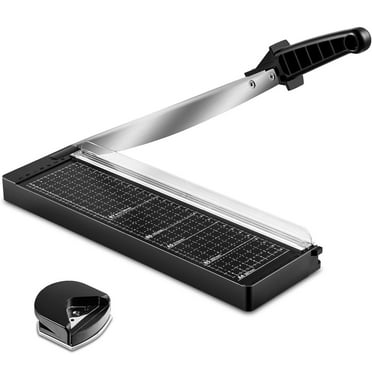 "Professional Large Paper Trimmer, Guillotine Style 12"" Cut Length x ...