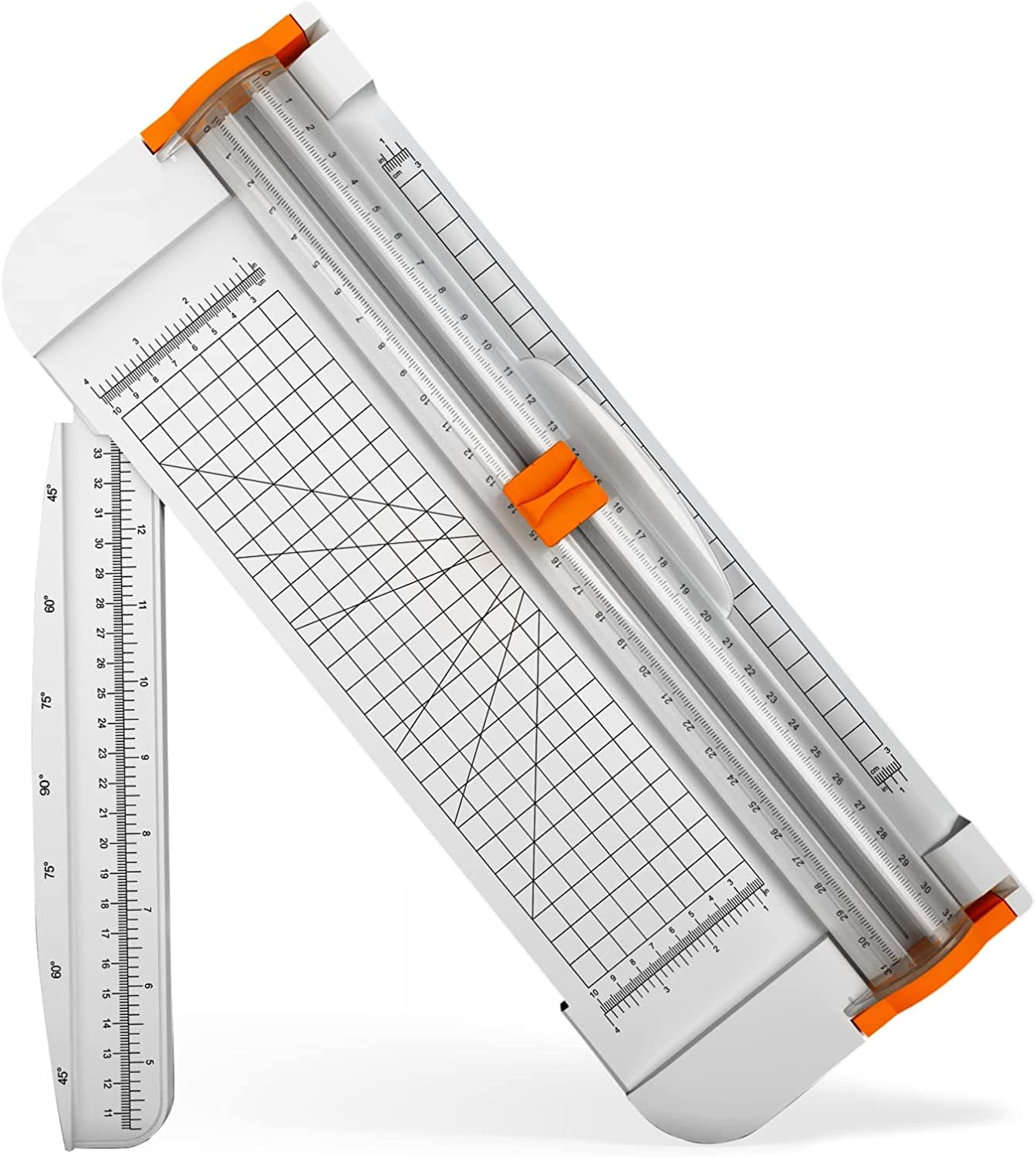 Paper Cutter,12 Inch Titanium Paper Trimmer Scrapbooking Tool with ...