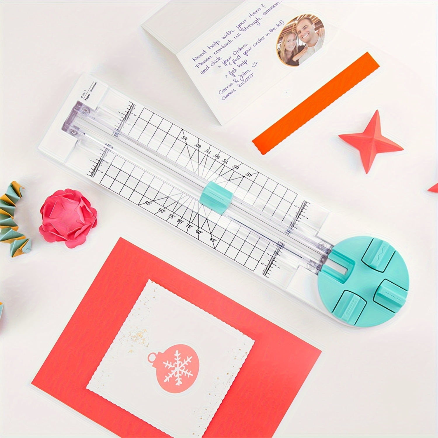 Paper Cutter,4-in-1 Paper Trimmer,Photo Cutter,Multi-Function ...