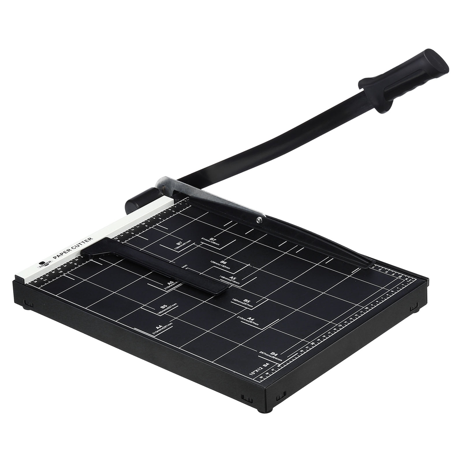 Paper Cutter B4 Stack Paper Trimmer for Cardstock, 15" Cutting Length ...
