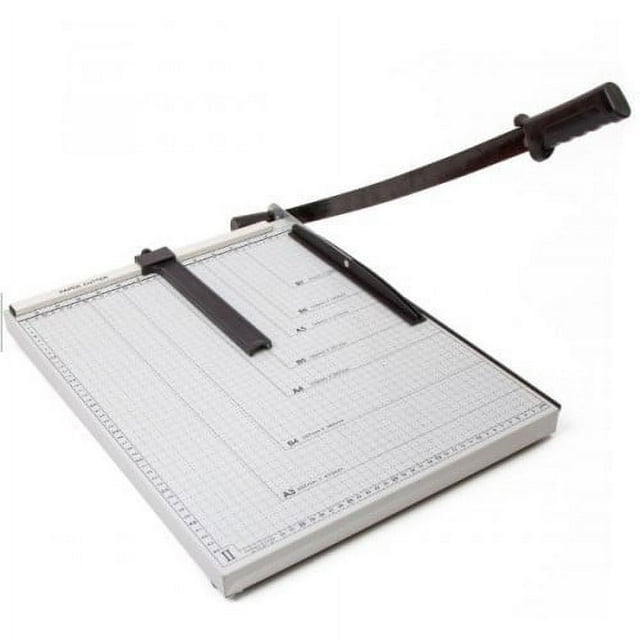 "Portable Guillotine Style Paper Cutter, 18"" Cut Length x 15"" Inch ...