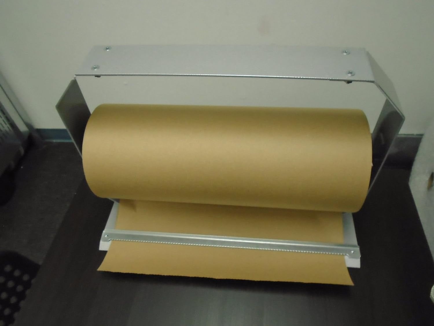 Paper Cutter Roll Dispenser Industrial 18 Inches Table Mount Paper