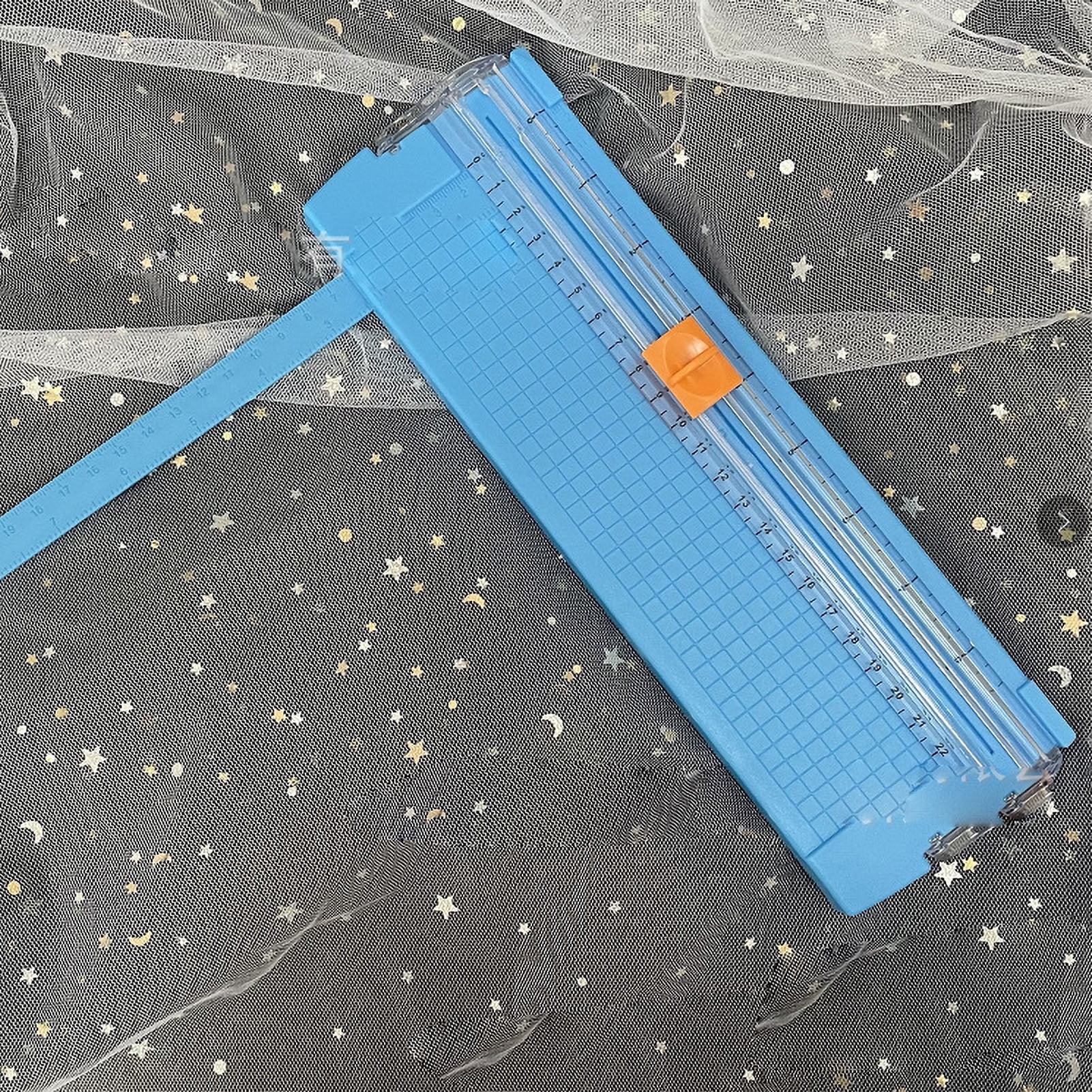 Paper Cutter Small Mini Folding Clear Scale Burrs Free Carbon Steel ...