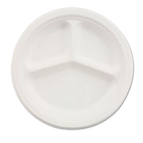 AJM Green Label Paper Plates, 9", White, Box Of 1,200 Plates - Walmart.com