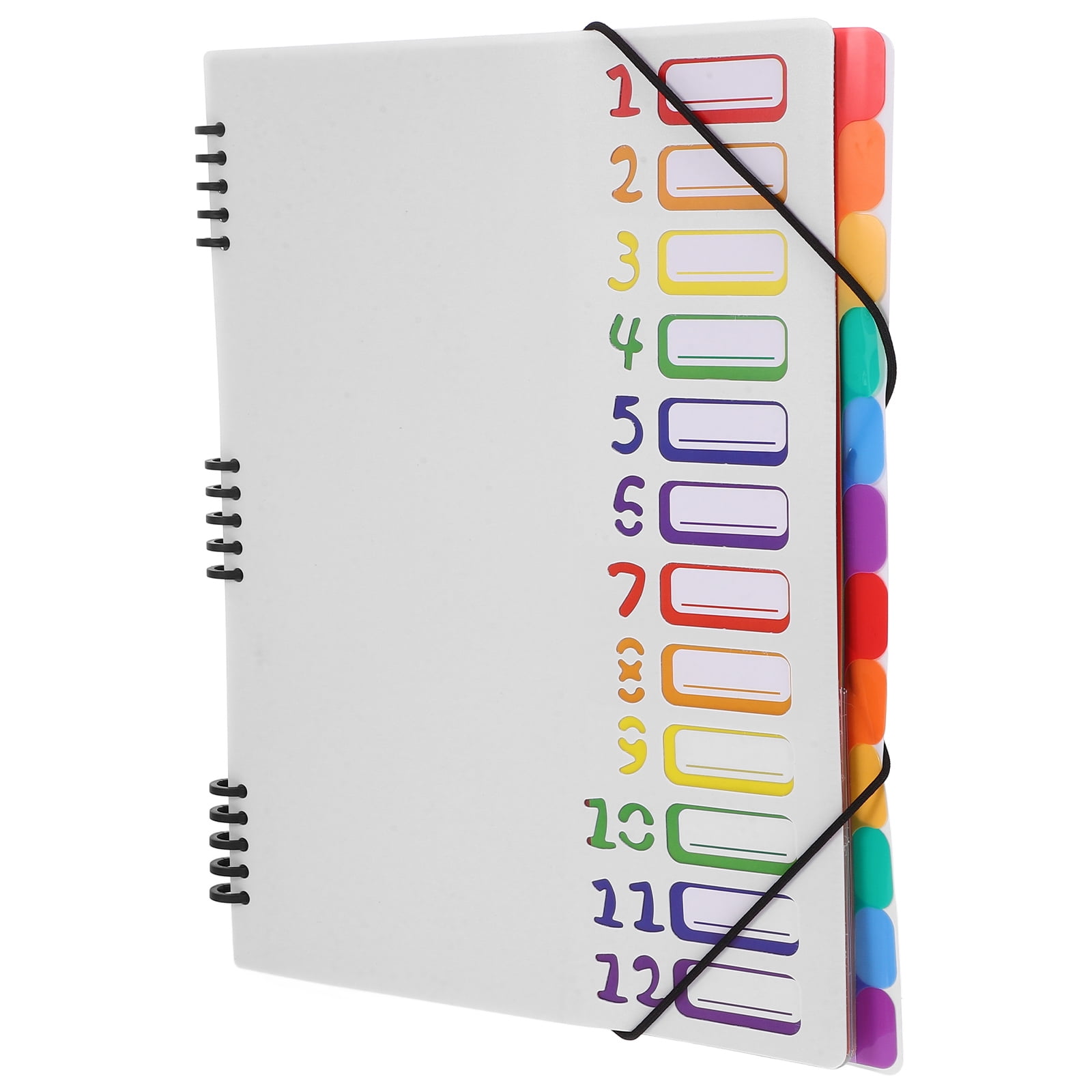 Paper Dividers File Folder Organizer for Women Adhesive Folders Coil ...