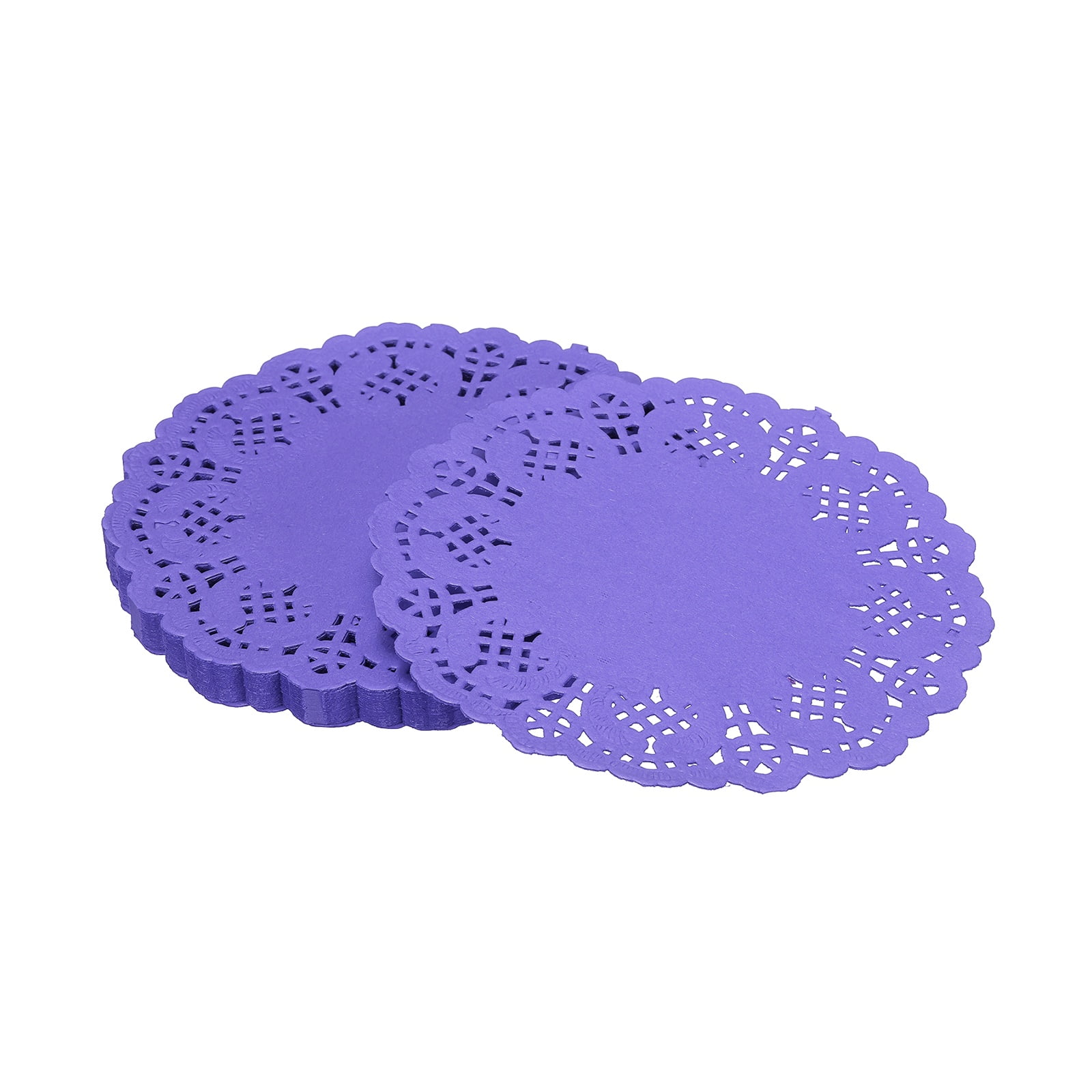 Uxcell Paper Doilies, Paper Lace Doilies Disposable Round Modern ...