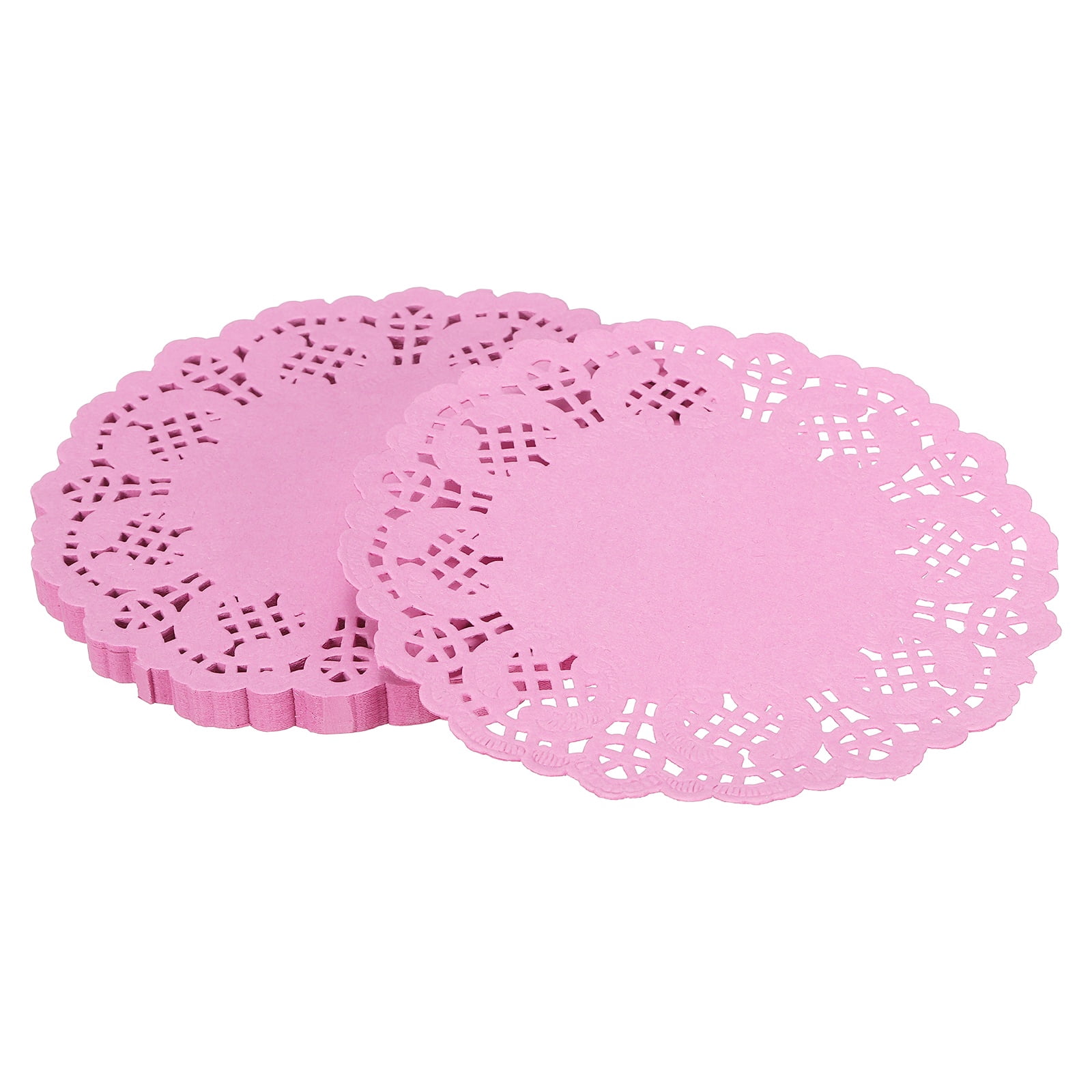 Uxcell Paper Doilies, Paper Lace Doilies Disposable Round Modern ...