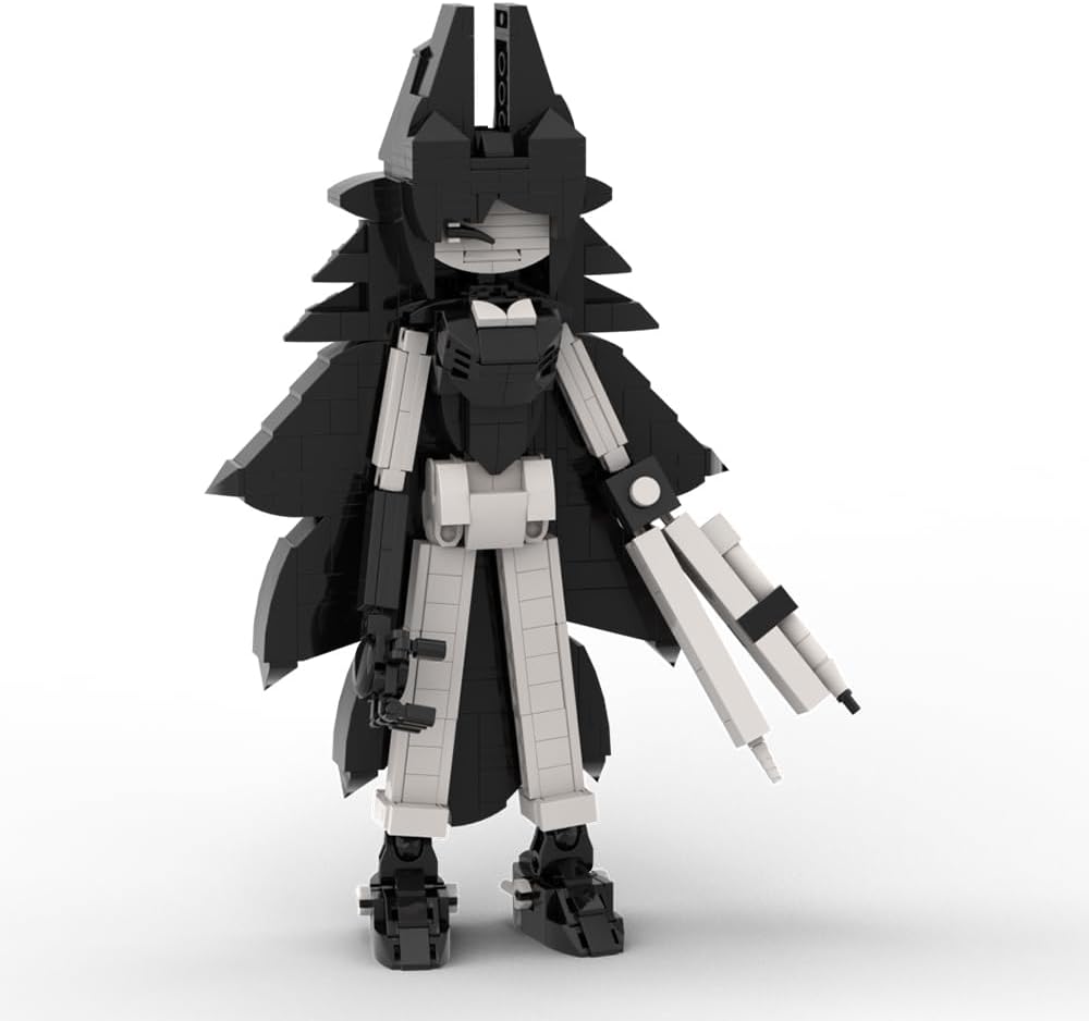 Paper Education Building Block Toys, Miss Circle Action Figure Funny ...