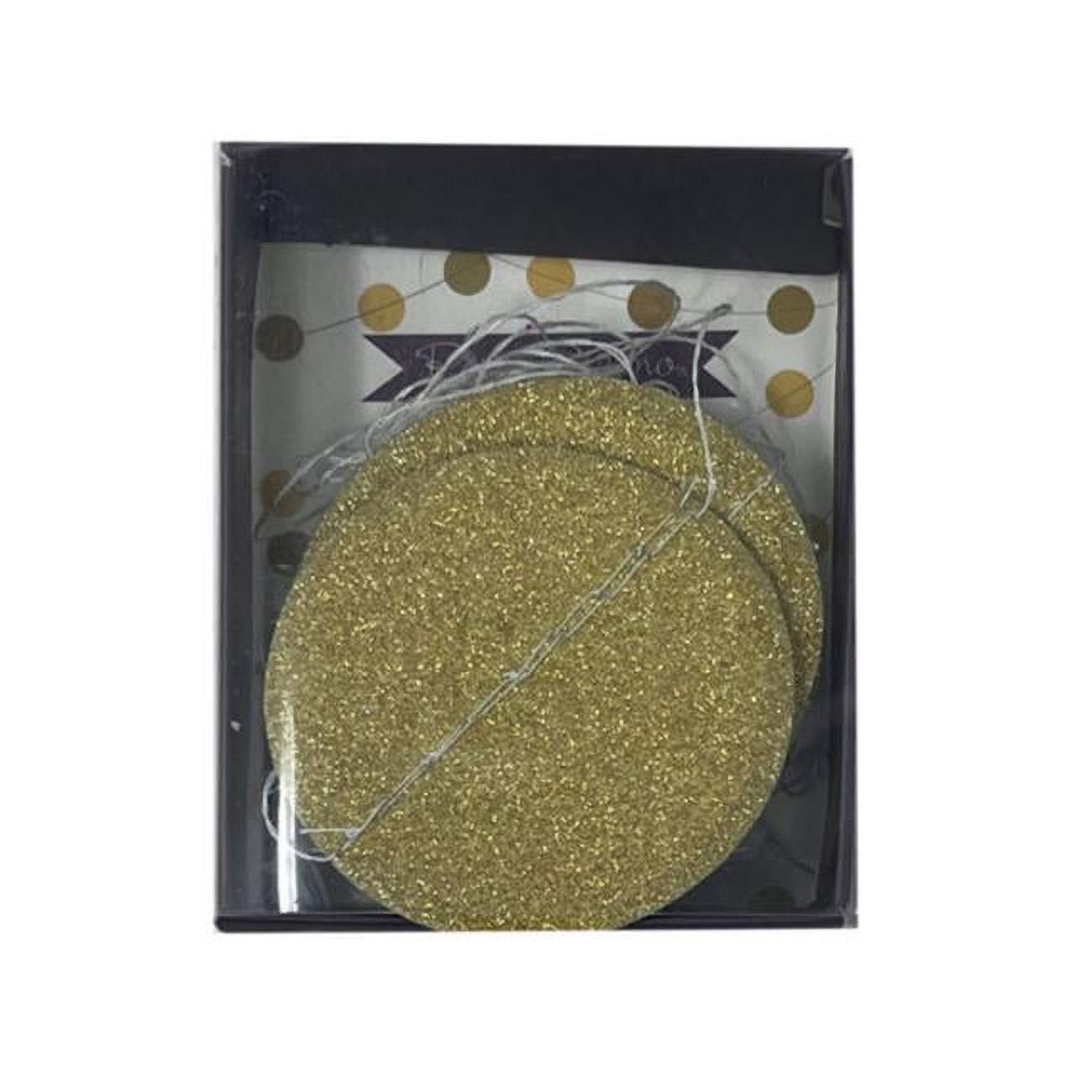 Paper Eskimo Gold Confetti Party Garland - Pack of 22 - Walmart.com