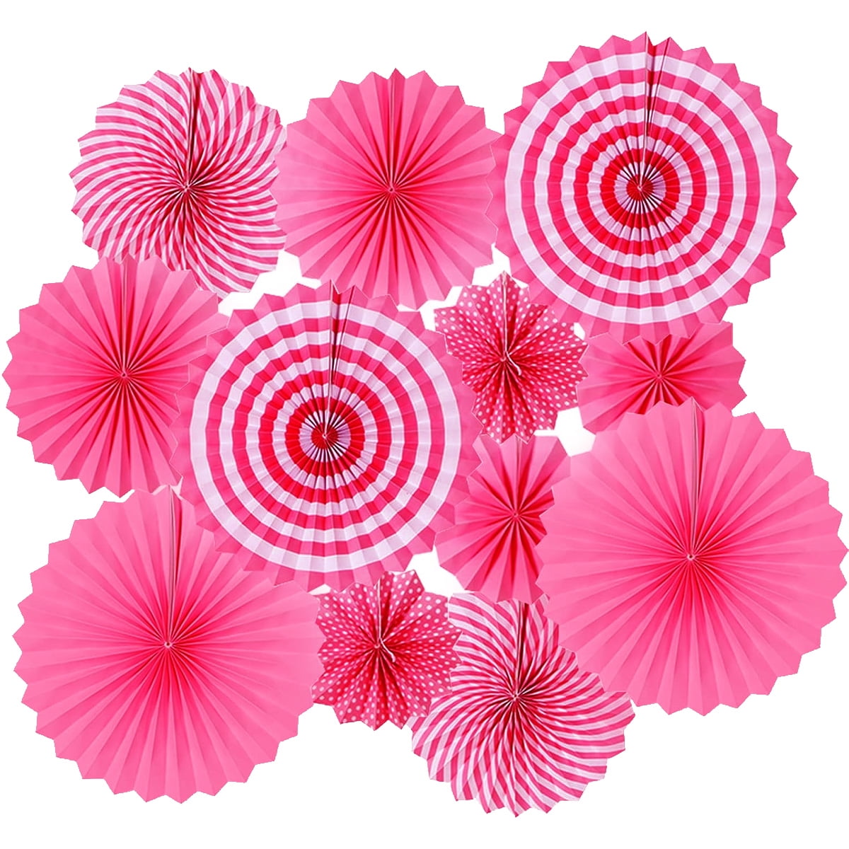 Paper Fan Hanging Paper Fan Flower Set, Mexican Carnival Children'S ...