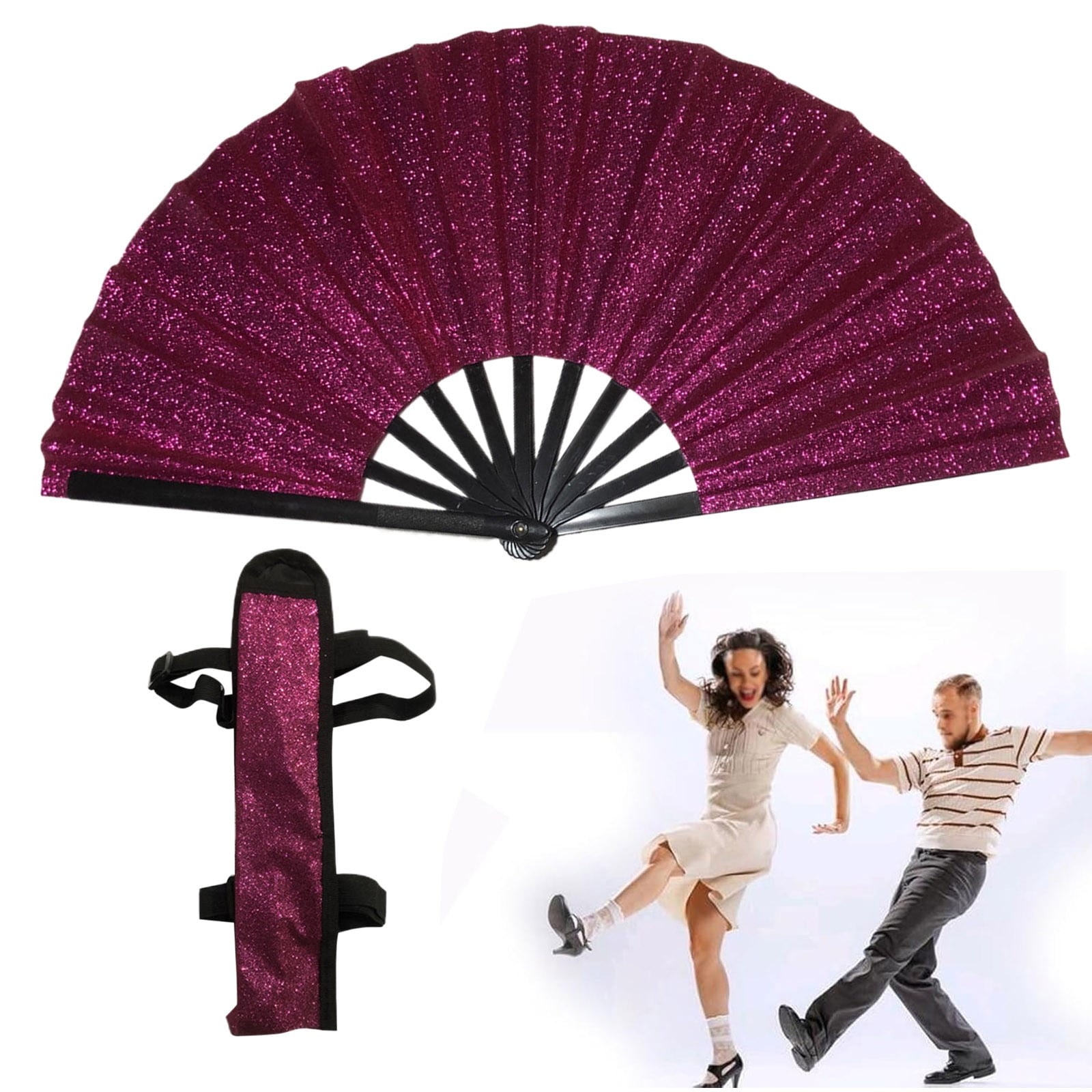 Paper Fans Set - Boots On The Ground Foldable Hand Fan Portable Large ...
