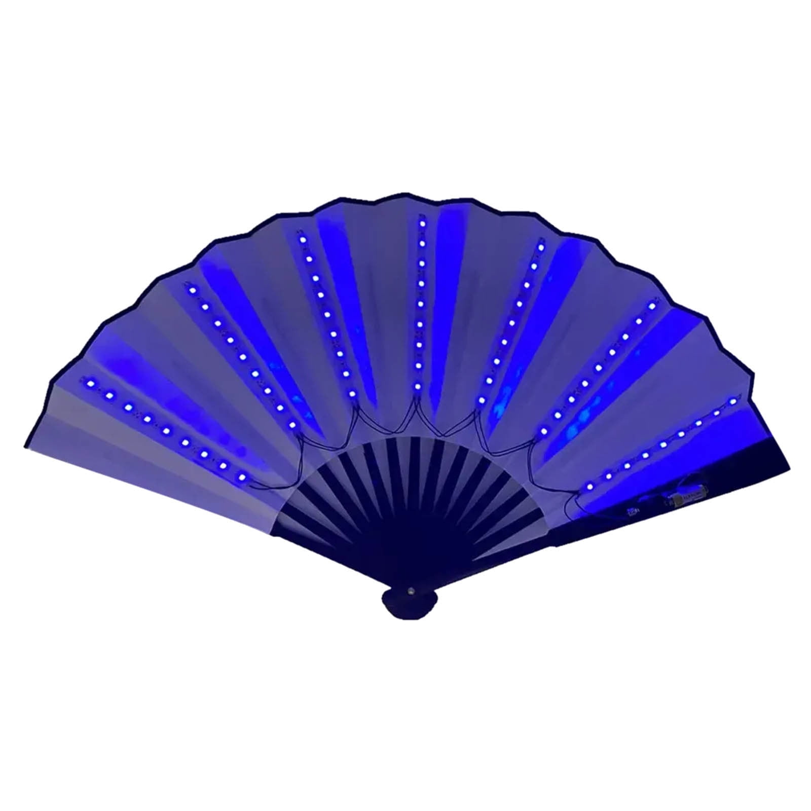 Paper Fans Set - Large LED Hand Fans for Party Weddings and Dance ...