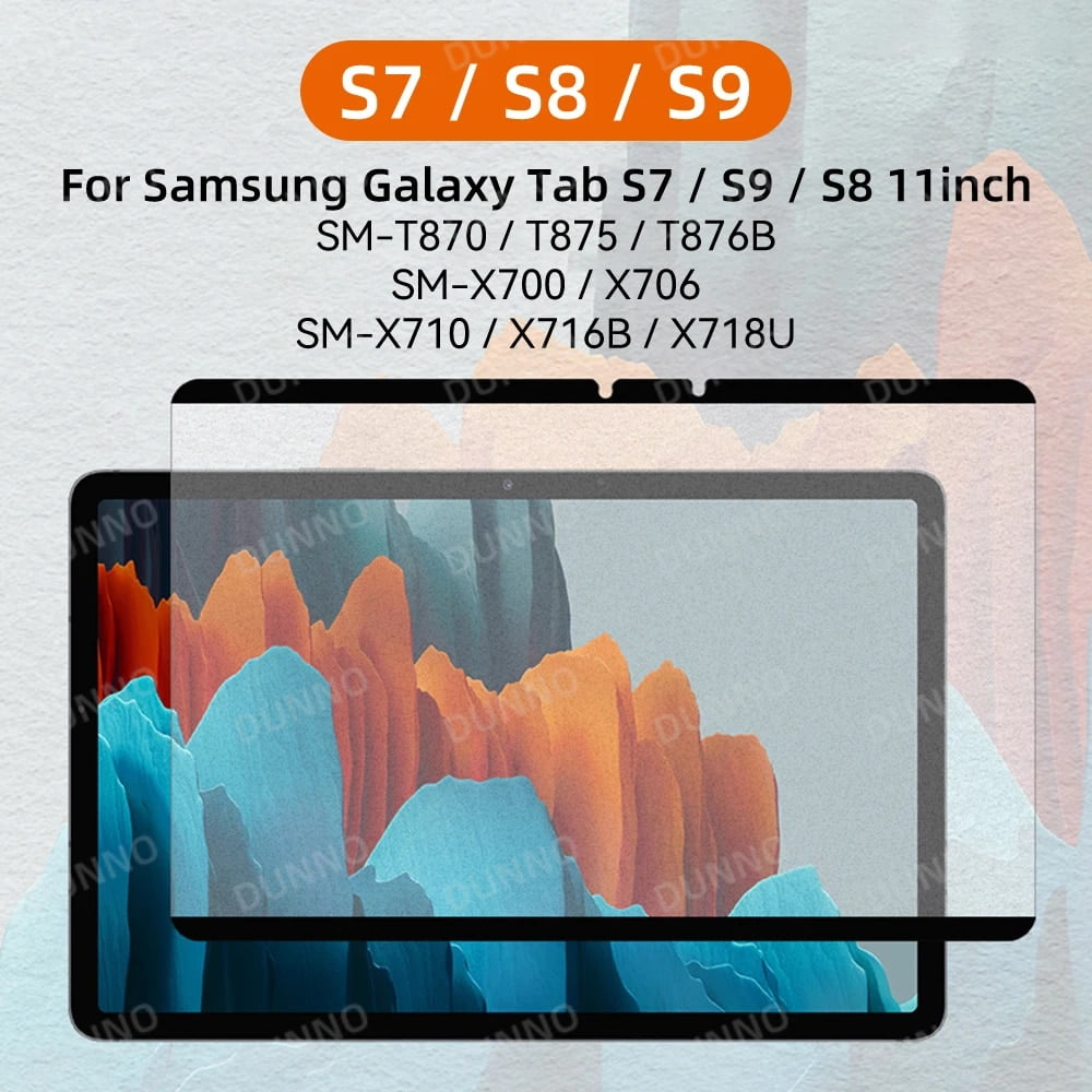 Paper Feel Screen Film For Samsung Galaxy Tab S8 Plus 12.4inch S7 EF S9 S8 S7 11in S6 Lite A8 ...