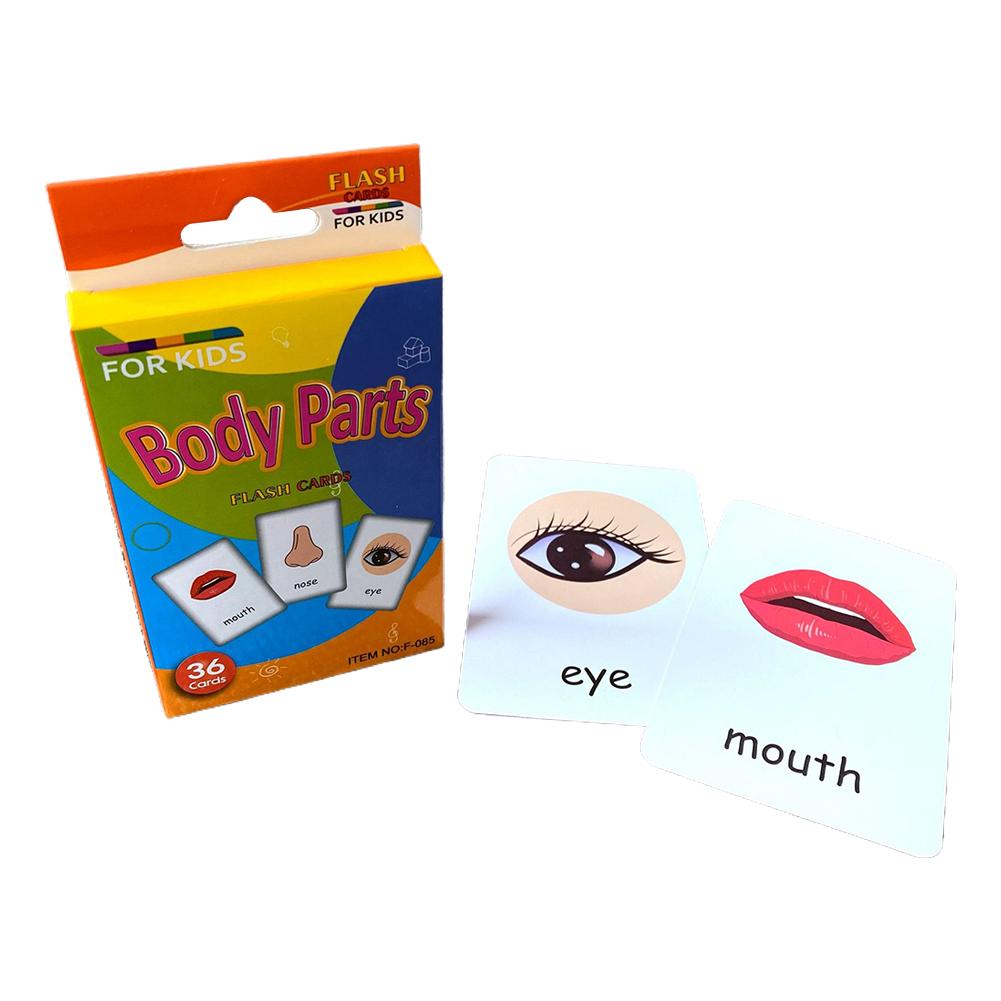 Paper Flash Cards for Early Learning - High-Definition Design, Dual ...