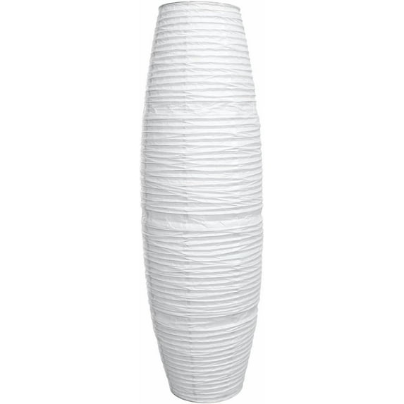 Paper Floor Lamp Shade Replacement, Foldable Standing Lampshade ...