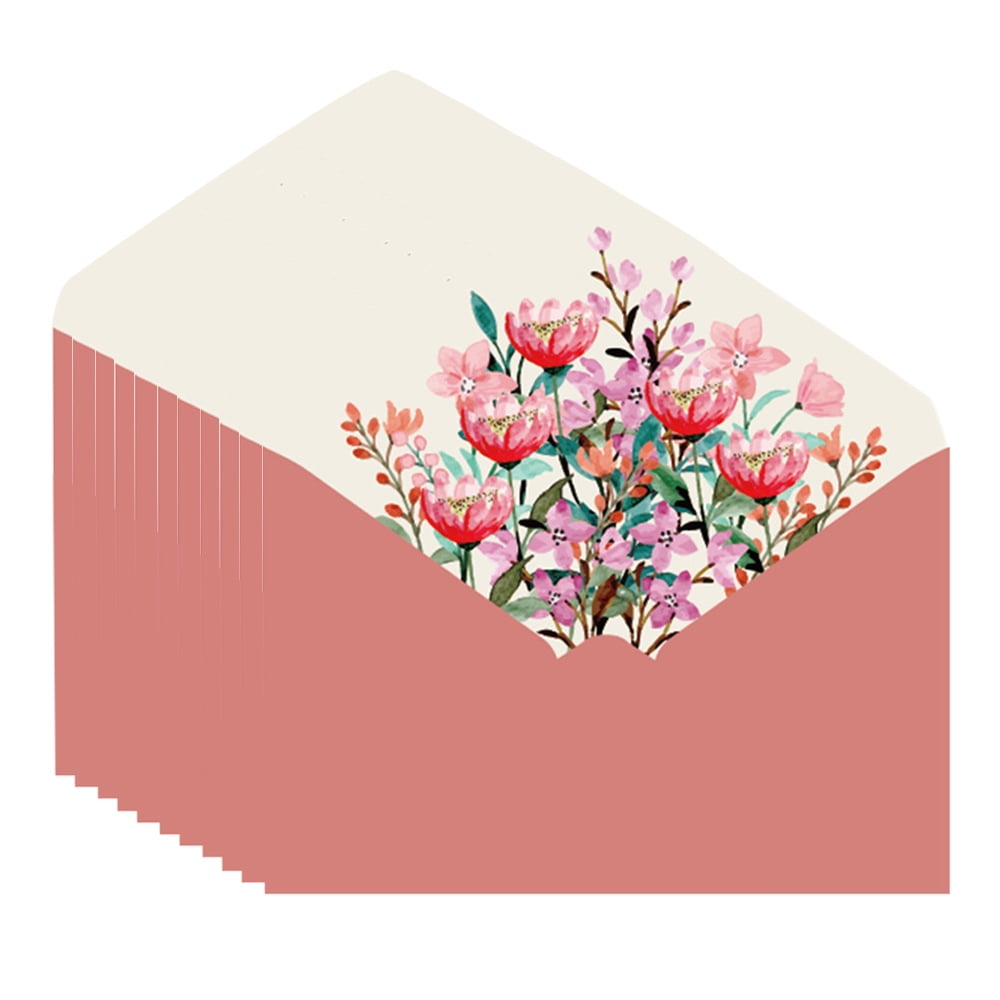 Paper Floral Envelopes for Invitations, Thank You Cards and Greeting ...