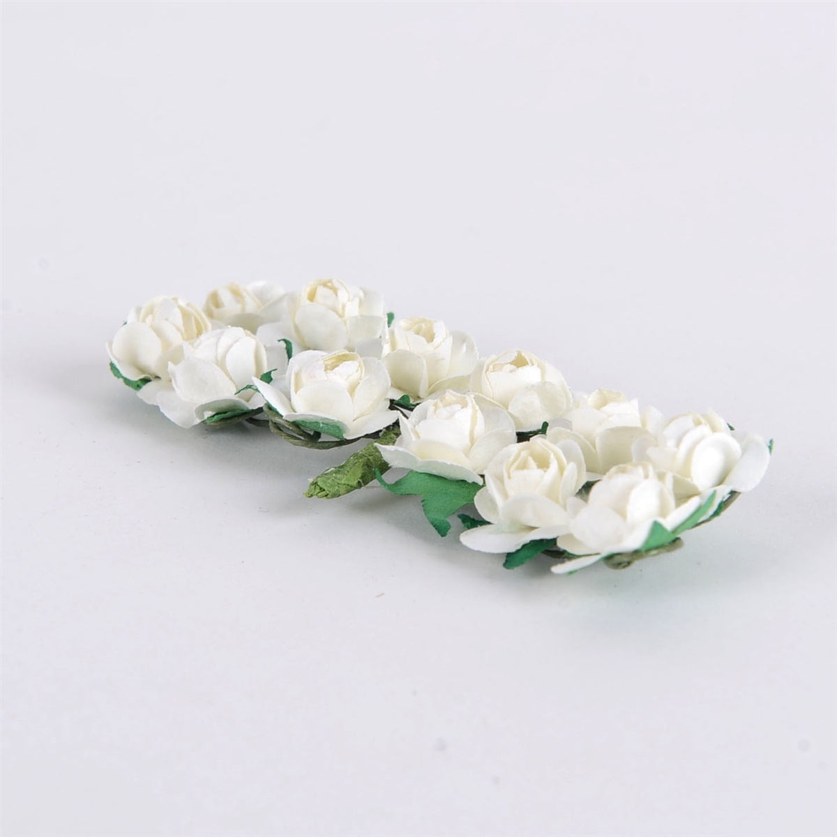 Paper Flowers (12x12) Ivory ( 12 Paper Flowers ) - Walmart.com