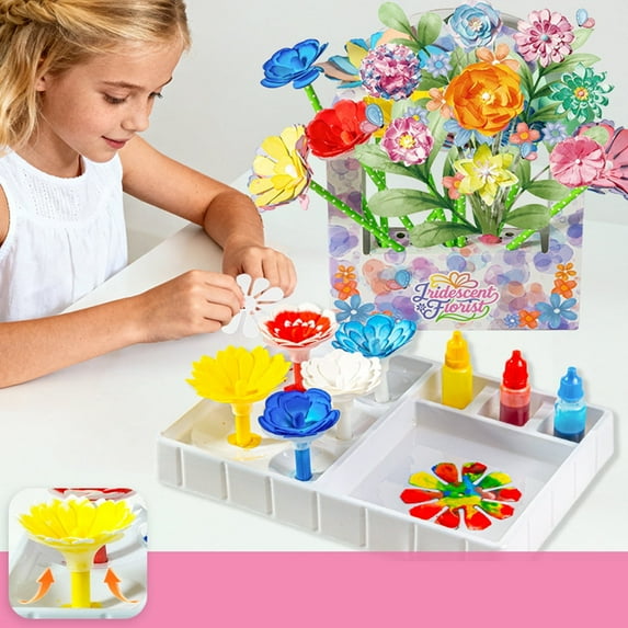 Paper Flowers Science Kit, Toys for Girls 8 To 11 Years, Arts and ...