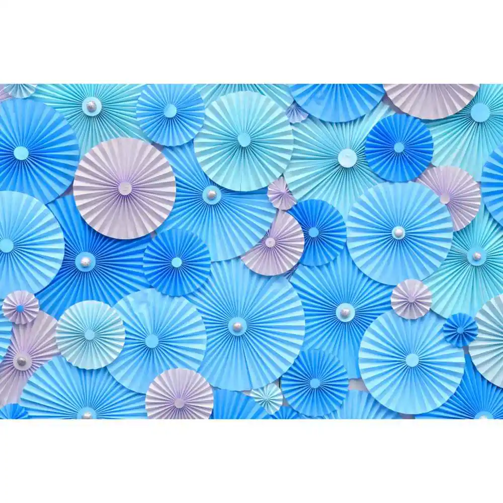 Paper Flowers Wall Backdrop Photography Mother's Day Birthday Party ...