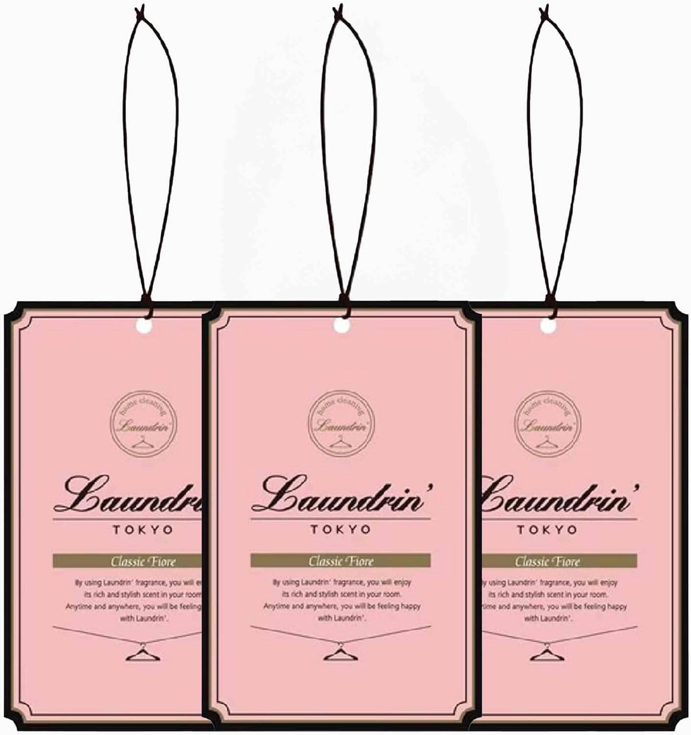 Paper Fragrance Classic Fiore, 3pk - ClosetFreshener - Deodorizer Odor ...