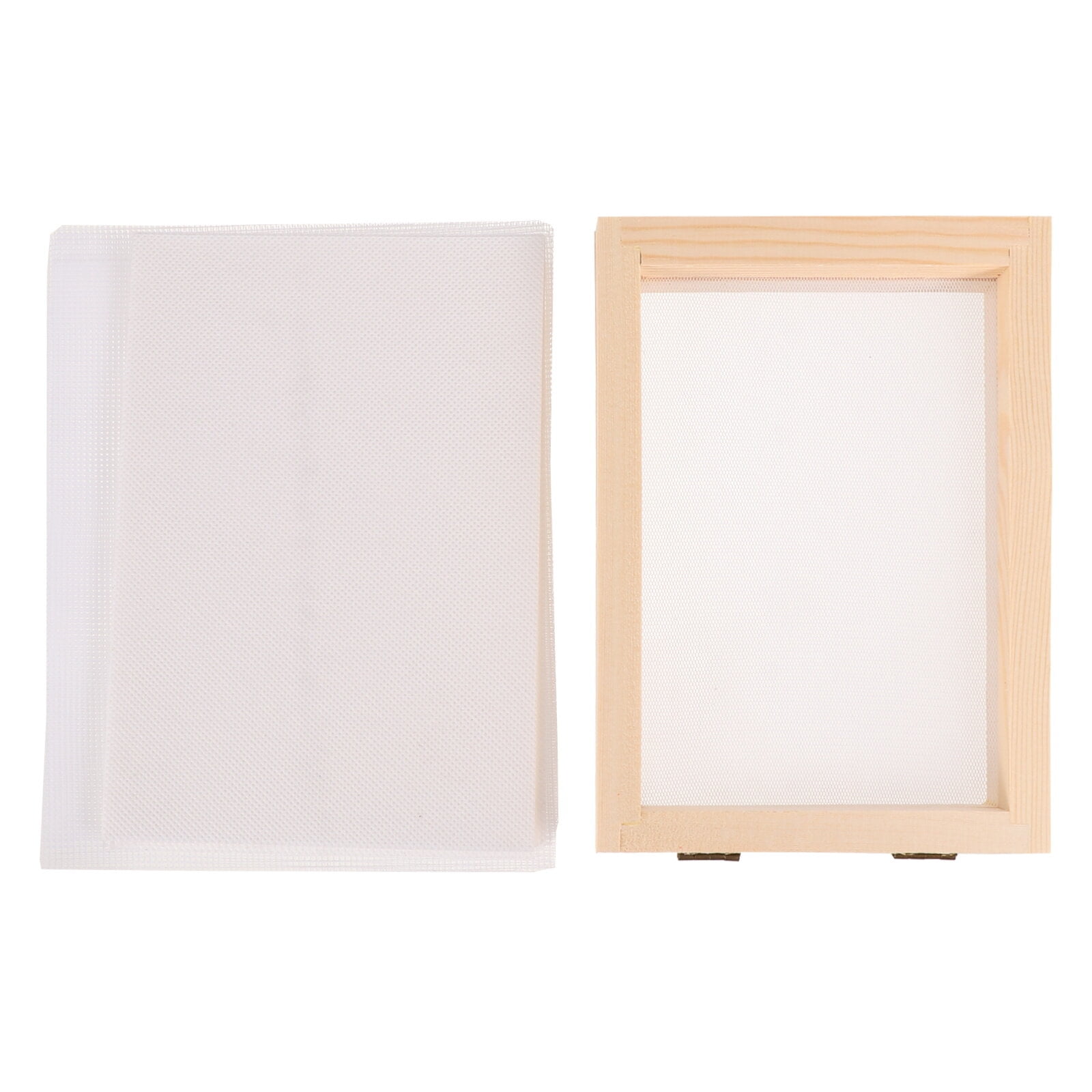 Paper Frame Making Diy Wooden Mould Papermaking Screen Deckle Mold Tool ...