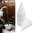 Paper Funnels for Motor Oil, 6 oz Disposable Engine Oil Funnel for ...