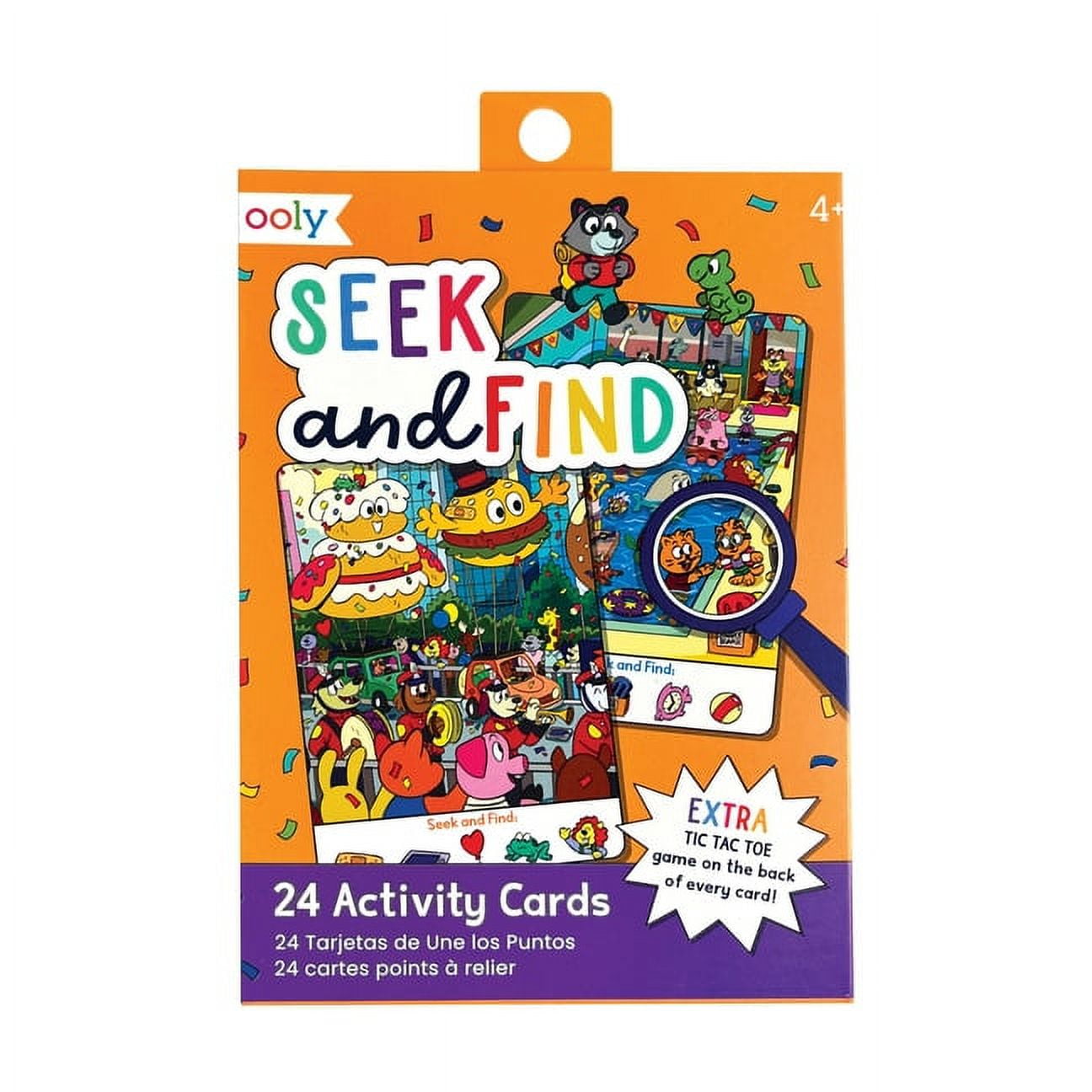 Paper Games: Seek & Find Activity Cards - Set of 24 (Other) - Walmart.com