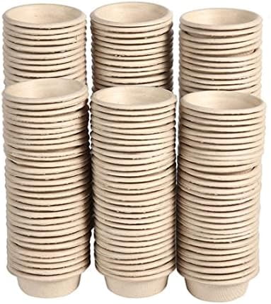 Paper Gecko Feeding Cups Reptiles Food and Water Bowls Feeder 0.5oz ...